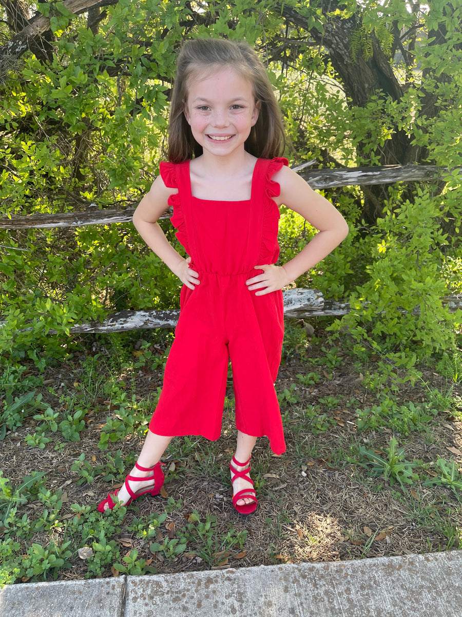 Red Romper - Tween Size – Estilo Jazzy